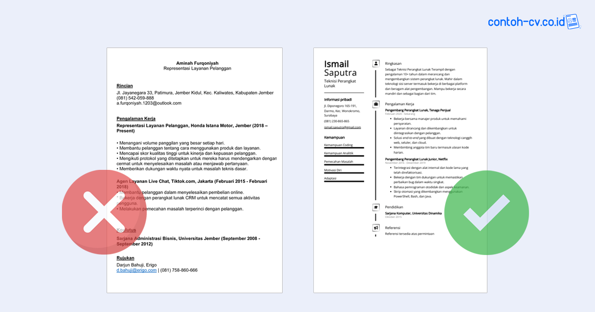 Buat Resume Sempurna | Pembuat Resume Gratis | contoh-cv.co.id